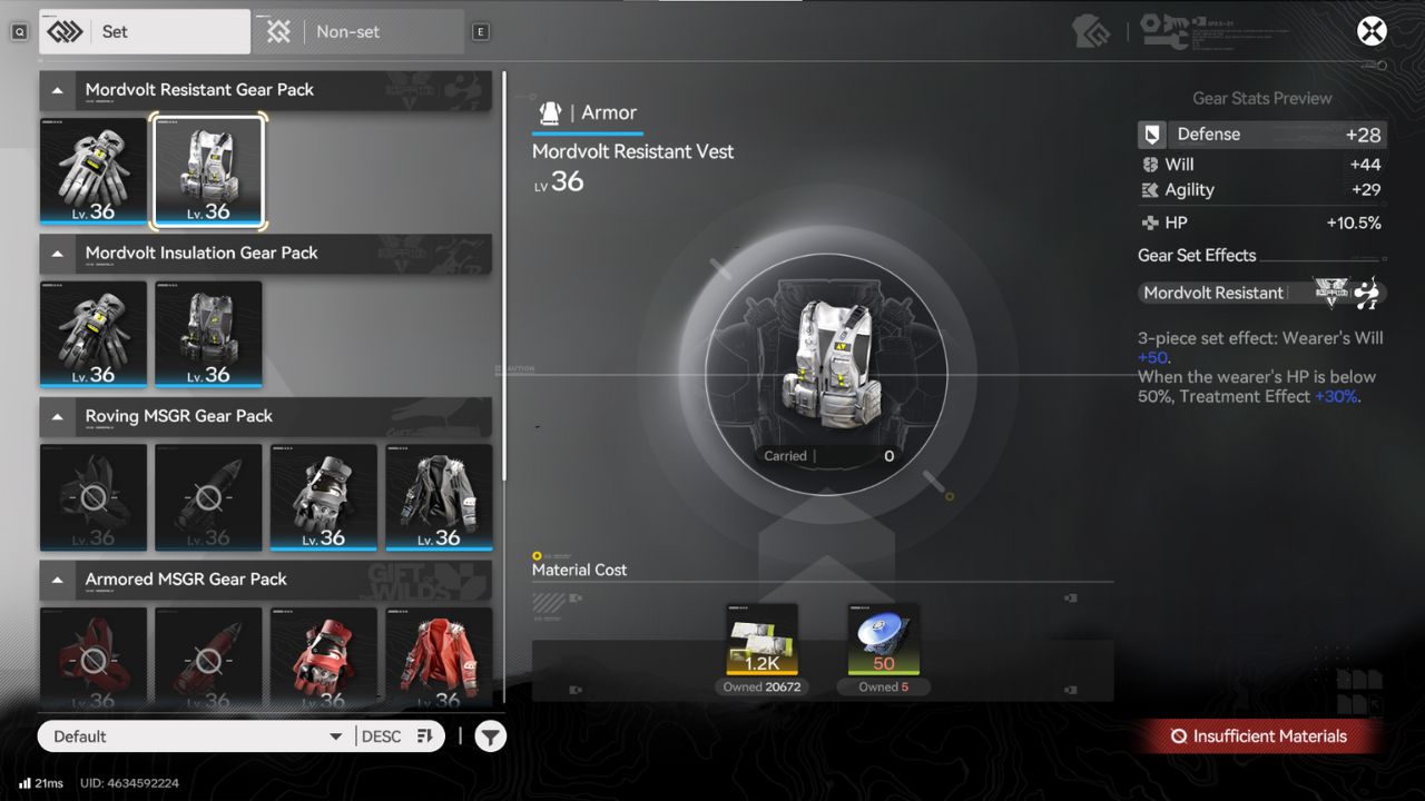 All Gear Sets in Arknights Endfield | Arknights: Endfield
